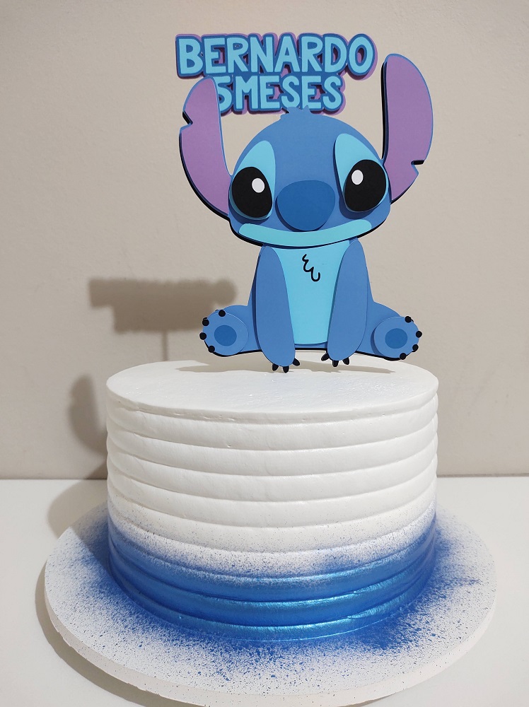 Bolo Personalizado Lilo e Stitch | Pães Novo Rio